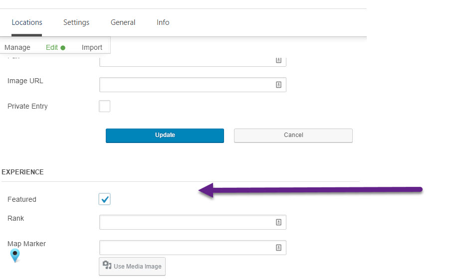 Featuring Locations - Top of Results and Highlighting - Documentation