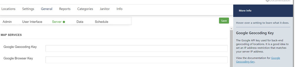 Google Geocoding and Browser keys - Documentation